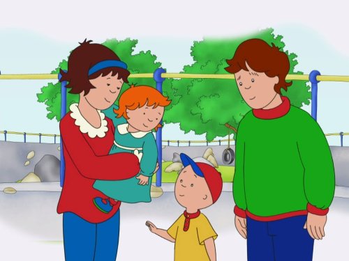 Caillou Videos Channel Caillou New Member Of The Family Video