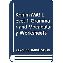 Komm Mit Holt German Level 1 Grammar and Vocabulary Worksheets by ...