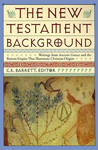 The New Testament Background: Selected Documents - The Gospel Coalition