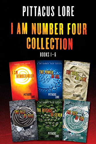 Lorien Legacies Series Pittacus Lore Collection 6 Books Bundle (I Am ...