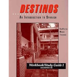 Workbook/Study Guide I (Lessons 1-26) to accompany Destinos: An ...