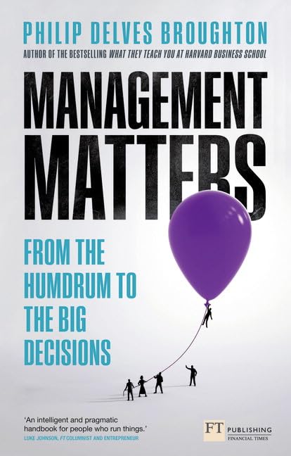 Details for: Management matters : from the humdrum to the big decisions › Perpustakaan MYCC catalog