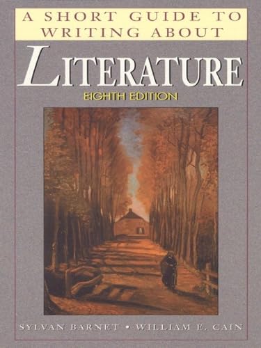 A short guide to writing about literature by Sylvan Barnet | LibraryThing
