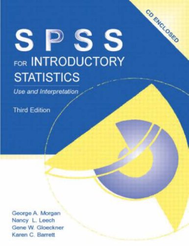 Ibm Spss For Introductory Statistics Use And Interpretation Sixth Edition By George A Morgan