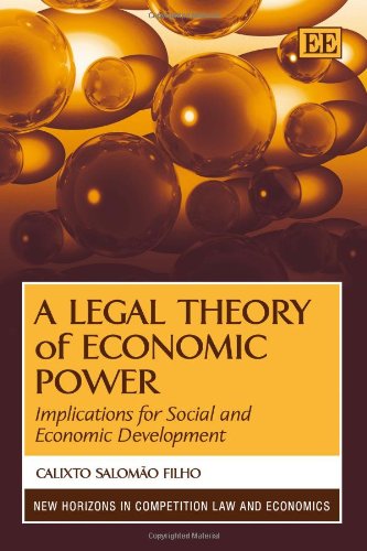Details for: A legal theory of economic power : implications for social ...