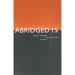 [DDC23] Dewey decimal classification and relative index : Abridged : 15 ...