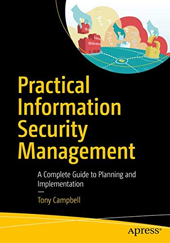 Details for: Practical information security management: a complete ...