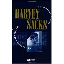 Lectures on Conversation by Harvey Sacks | LibraryThing