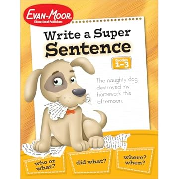 Write a Super Sentence by Evan-Moor Educational Publisher