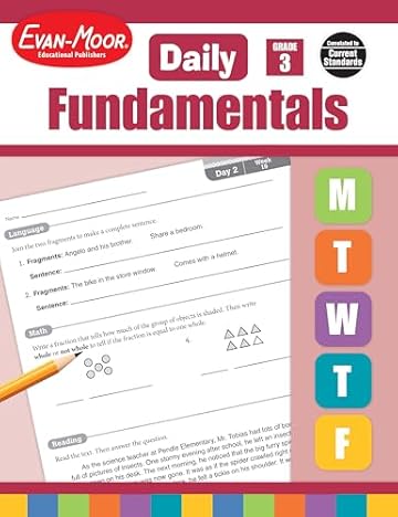 Evan-Moor Daily Fundamentals, Grade 3 by Educational Publishers Evan-Moor