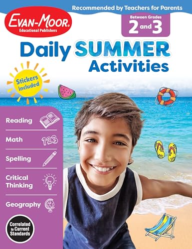 Evan-Moor Daily Summer Activities, Grade 2-3 by Educational Publishers ...