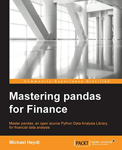 Details For Mastering Pandas For Finance Master Pandas An Open Source Python Data Analysis