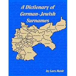 A Dictionary of German-Jewish Surnames by Lars Menk | LibraryThing