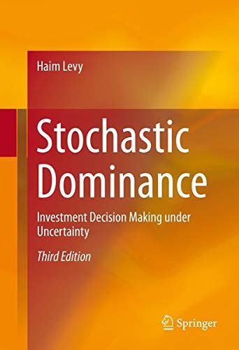 Details for: Stochastic dominance: investment decision making under uncertainty › Koha online ...