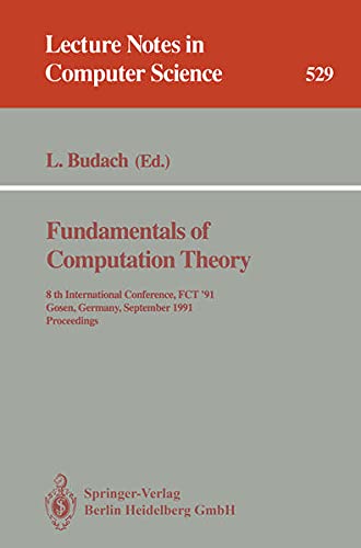 Details for: Fundamentals of Computation Theory › IMSc Library catalog