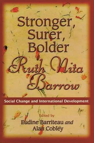 Details for: STRONGER, SURER, BOLDER : RUTH NITA BARROW : › Zenas Gerig ...