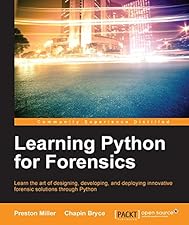 Free Book – Learning Python for Forensics – Books on the Knob