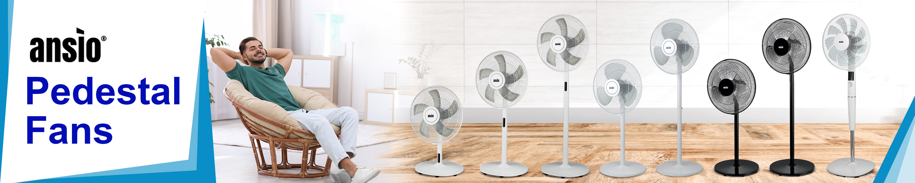 Amazon.co.uk: ANSIO Products: Pedestal Fans