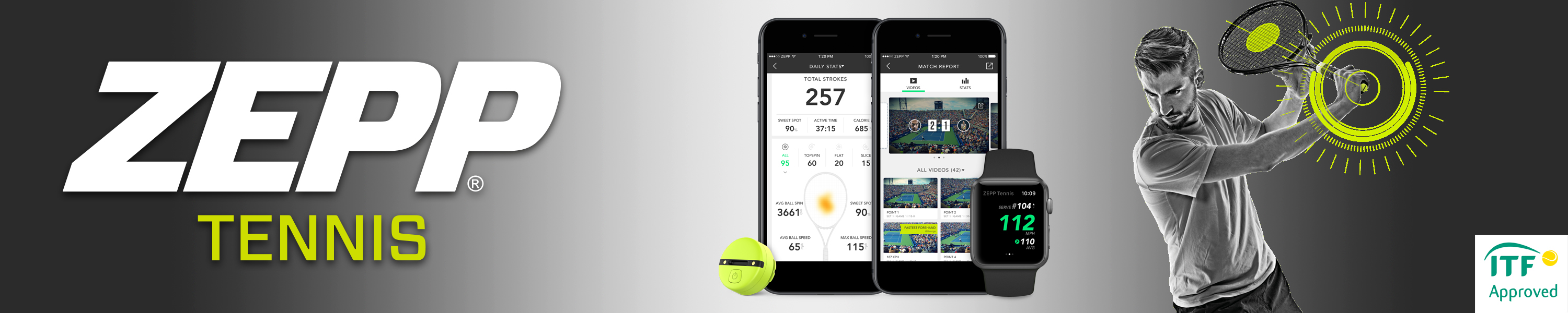 Amazon.co.uk: ZEPP: ZEPP TENNIS