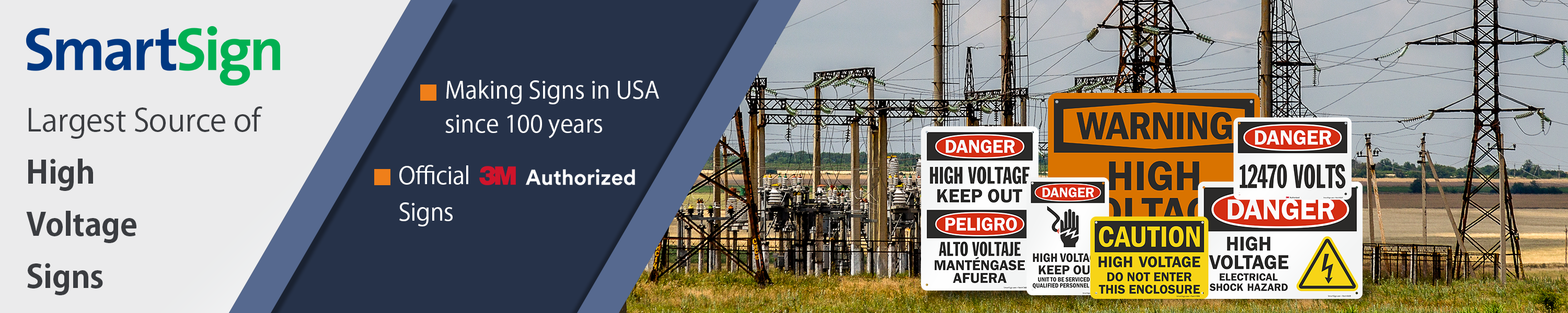 Amazon.com: SmartSign: High Voltage Signs