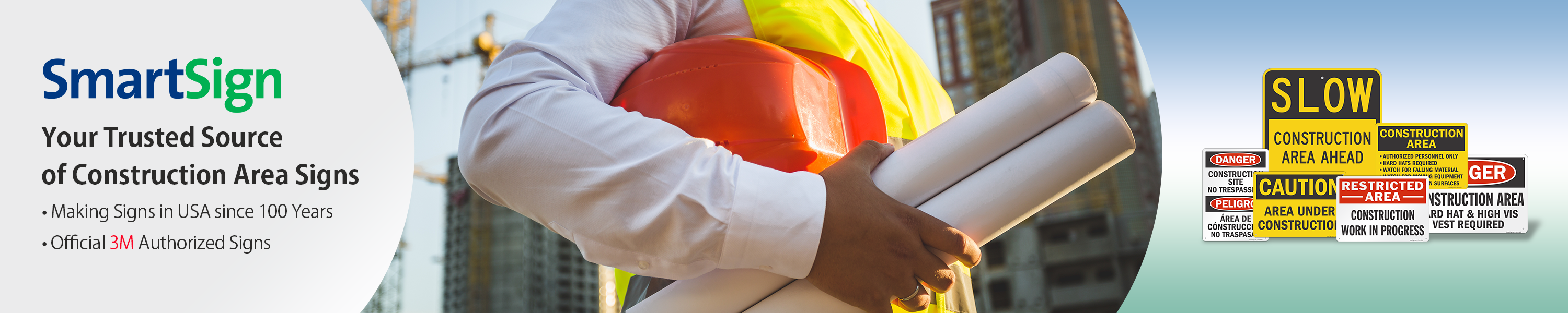 Amazon.com: SmartSign: Construction Area Signs