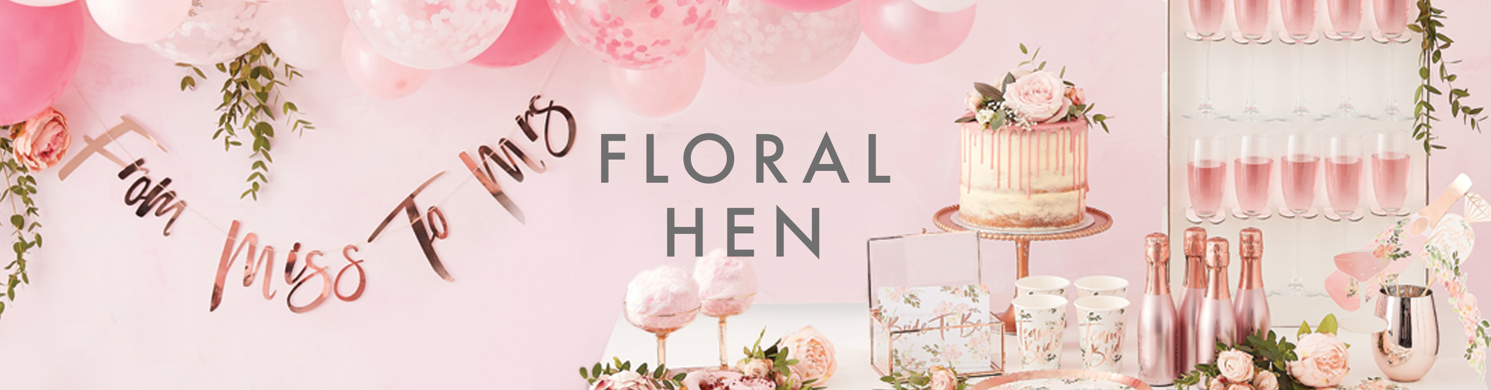 Amazon.com: Ginger Ray: Floral Bachelorette