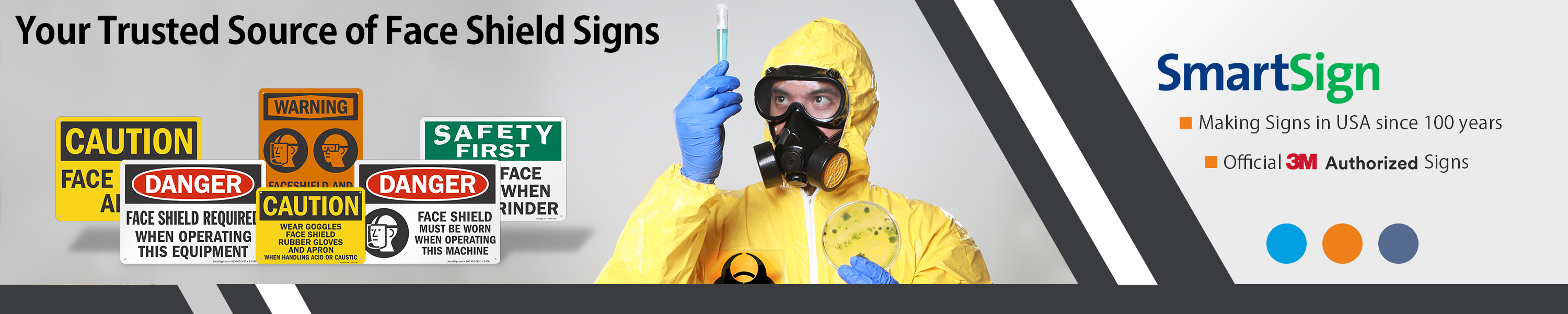 Amazon.com.mx: SmartSign: Face Shield Signs