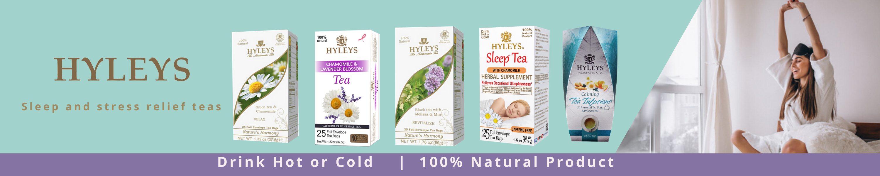 Amazon.com: HYLEYS TEA: SLEEP AND STRESS RELIEF