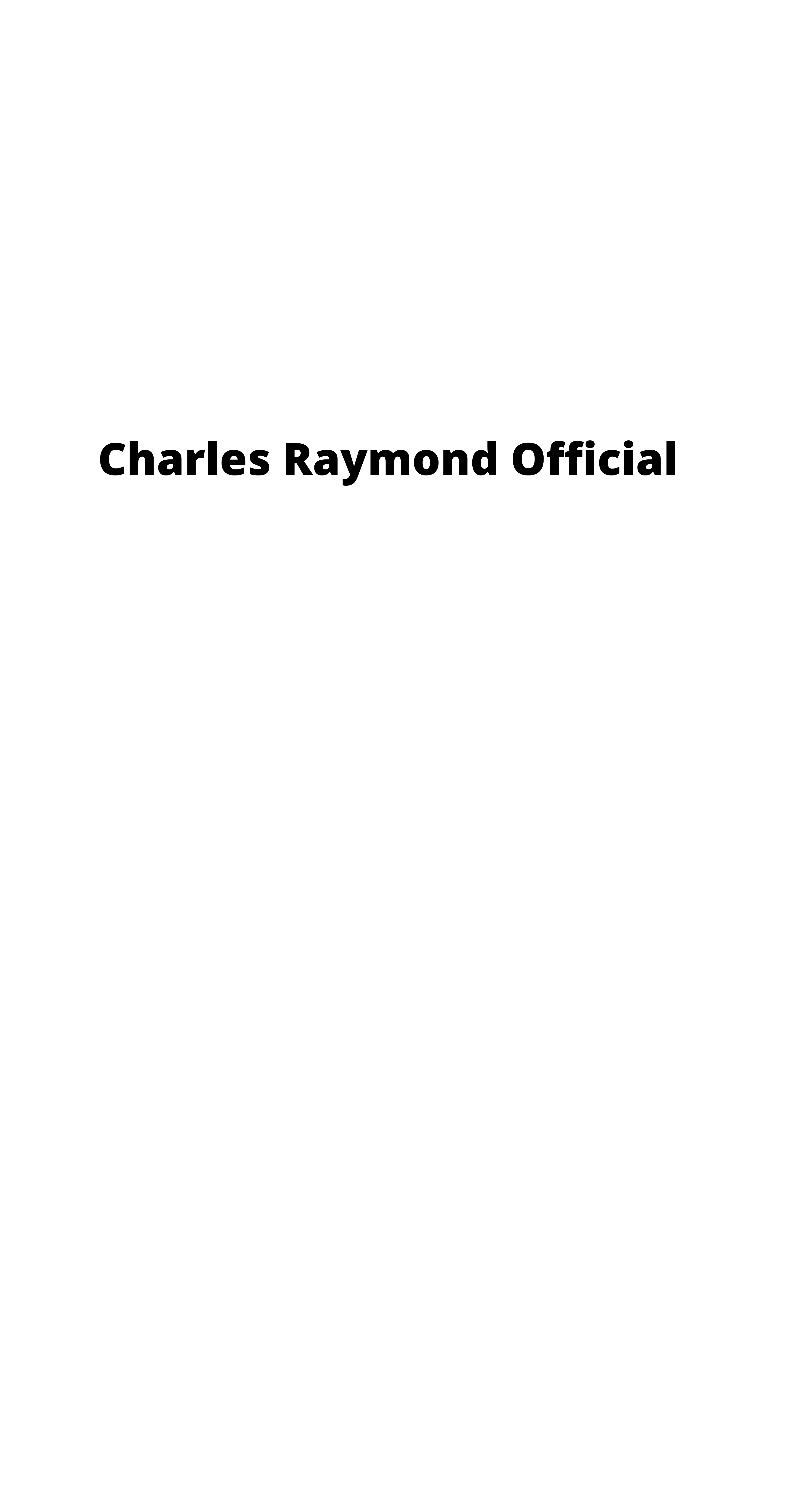 Amazon.com: Charles Raymond Official