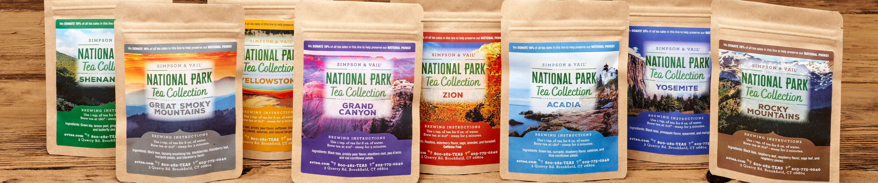 Amazon.com: Simpson & Vail: NATIONAL PARK TEAS