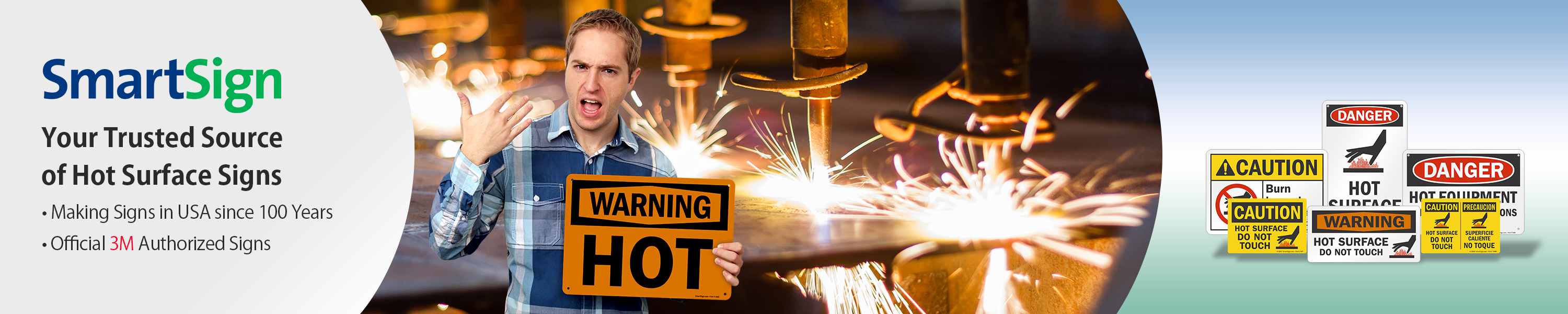 Amazon.com: SmartSign: Hot Surface Signs