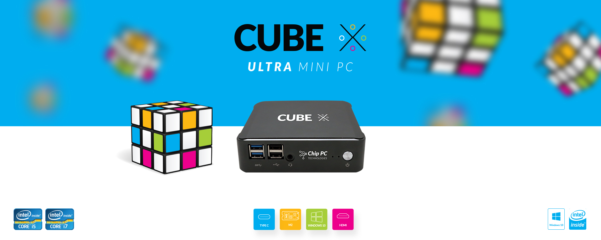 Amazon.com: Chip PC Technologies: CUBE X