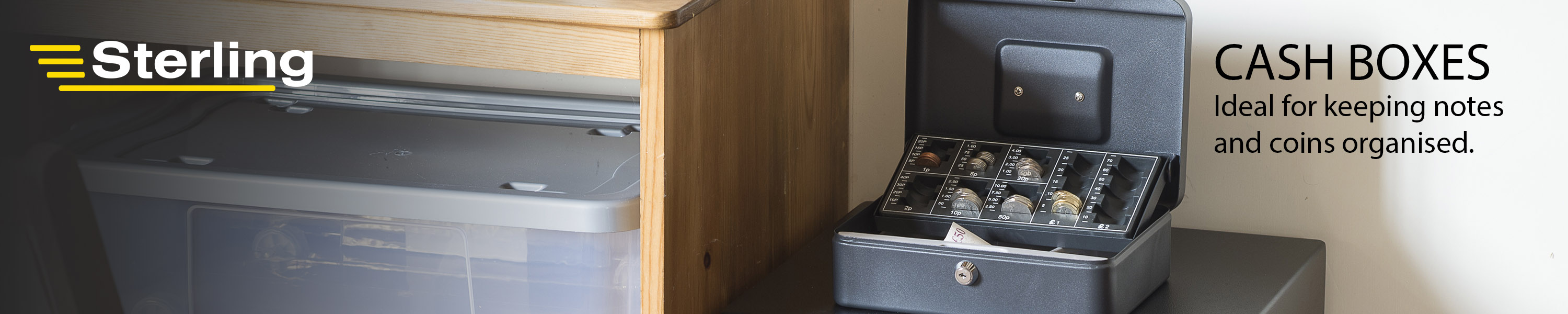 Amazon.co.uk: Sterling: Cash Boxes