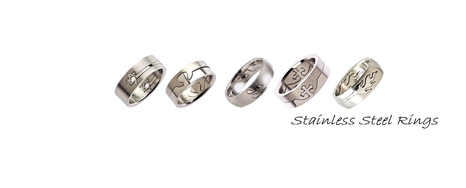 Amazon.ca: MJ Metals Jewelry: STAINLESS STEEL RINGS
