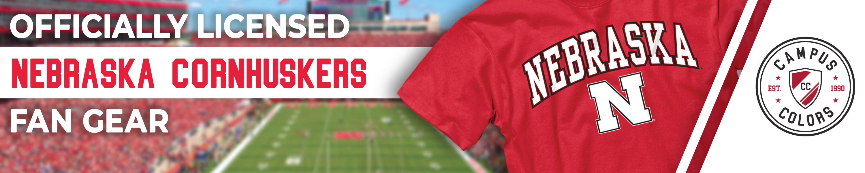Amazon.com: Campus Colors: Nebraska Cornhuskers