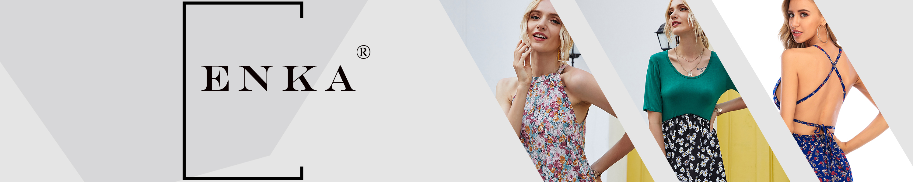 Amazon.com: ENKA: Floral dress