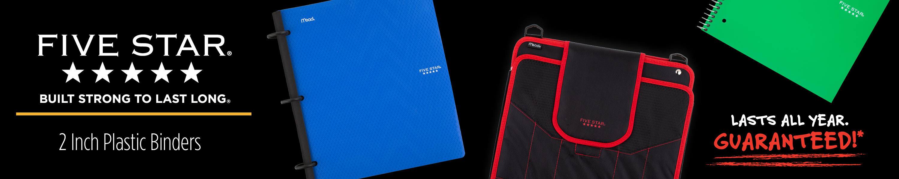 Amazon.com: Five Star: 2 Inch Plastic Binders