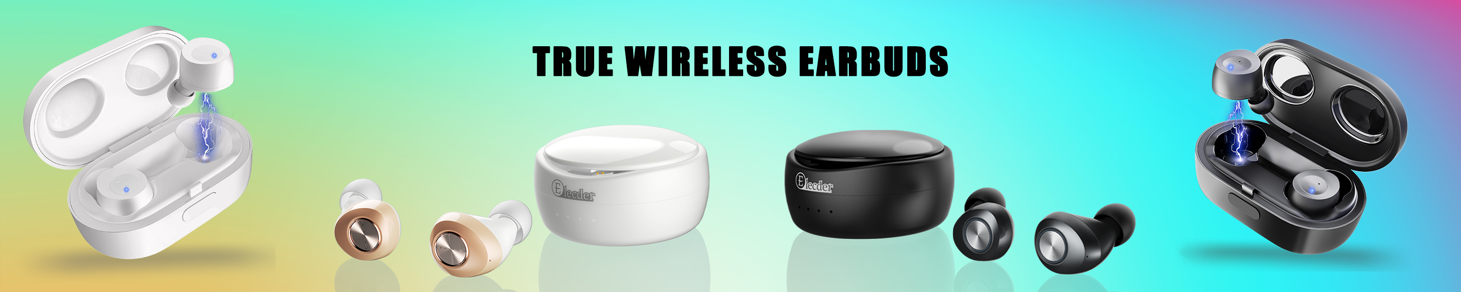Amazon.co.uk: ELECDER: TRUE WIRELESS EARBUDS