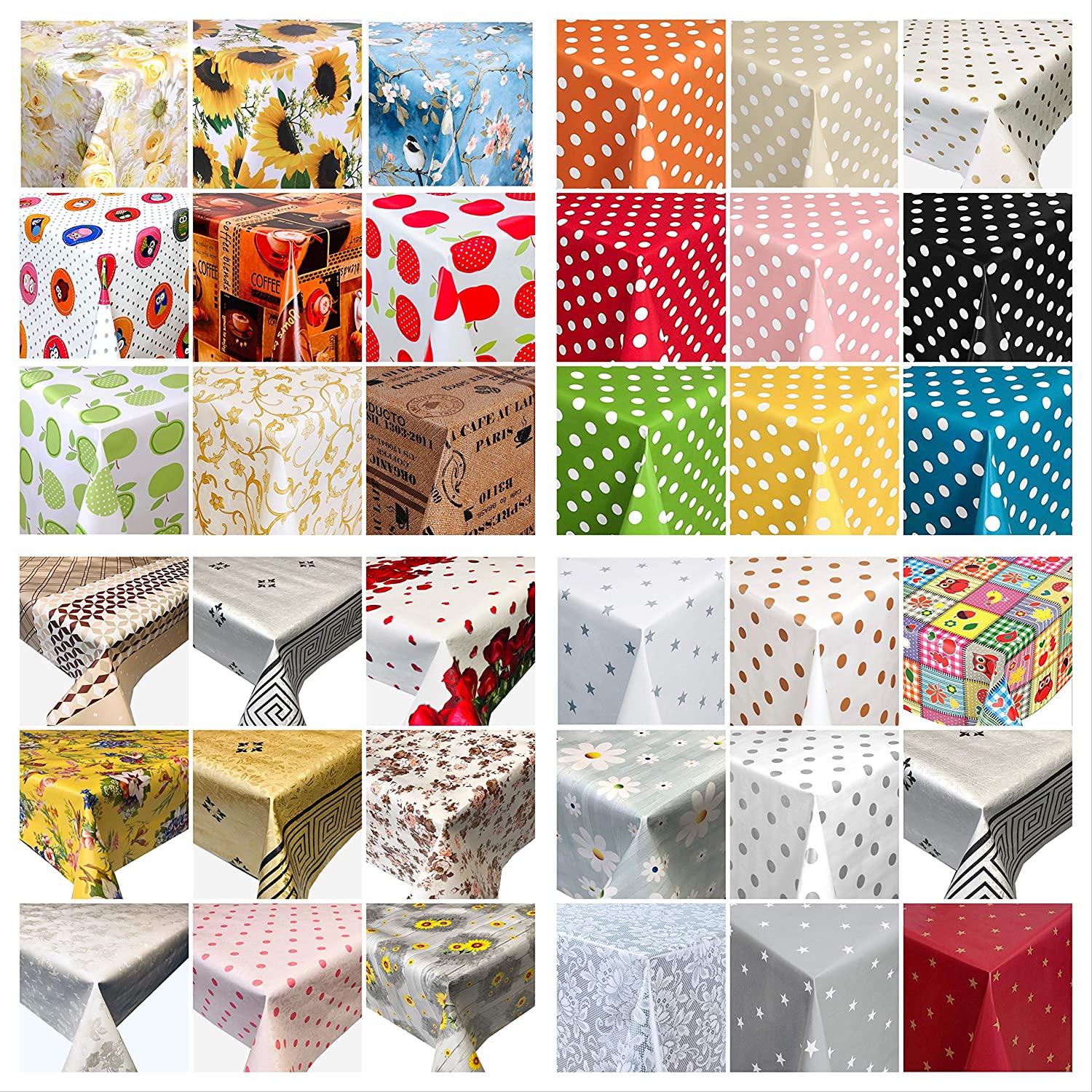 Amazon.co.uk: Skippys: Pvc Tablecloths