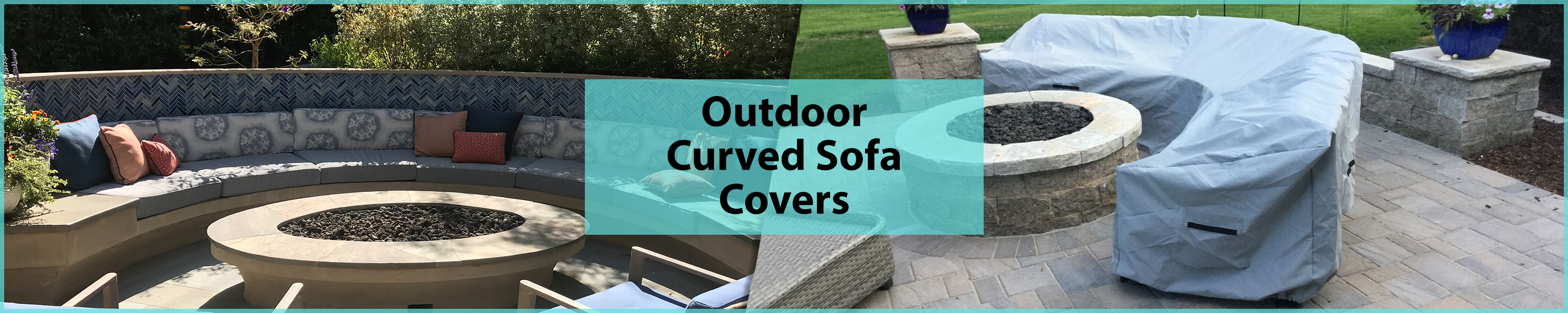 Amazon.com: Covers & All: Curved sofa Cover