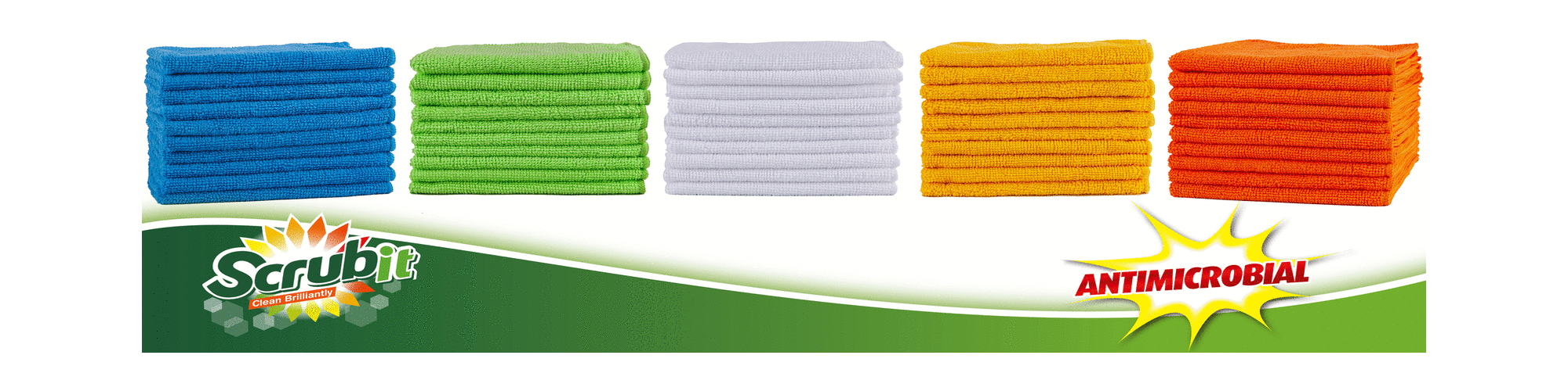Amazon.com: SCRUBIT: Microfiber Cleaning Cloth