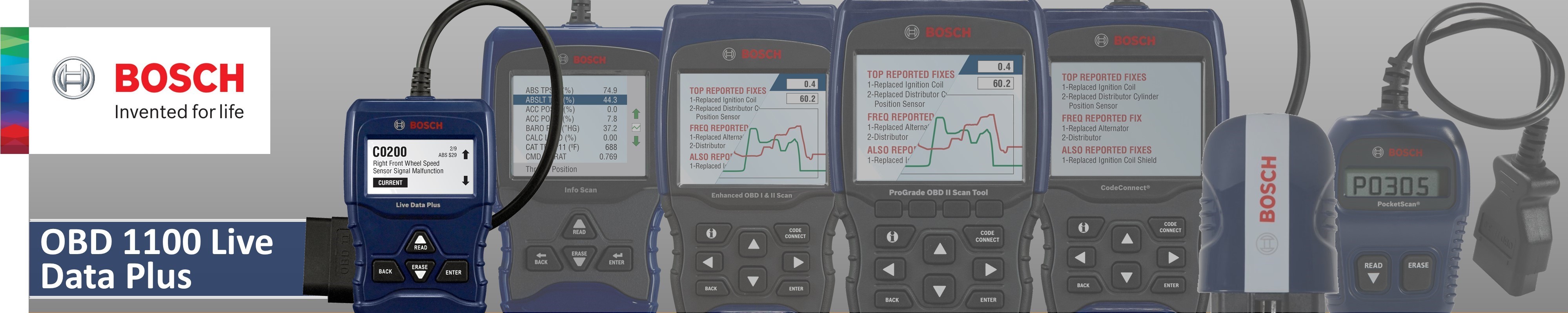 Amazon.com: Bosch Automotive Tools: OBD 1100 Live Data Plus