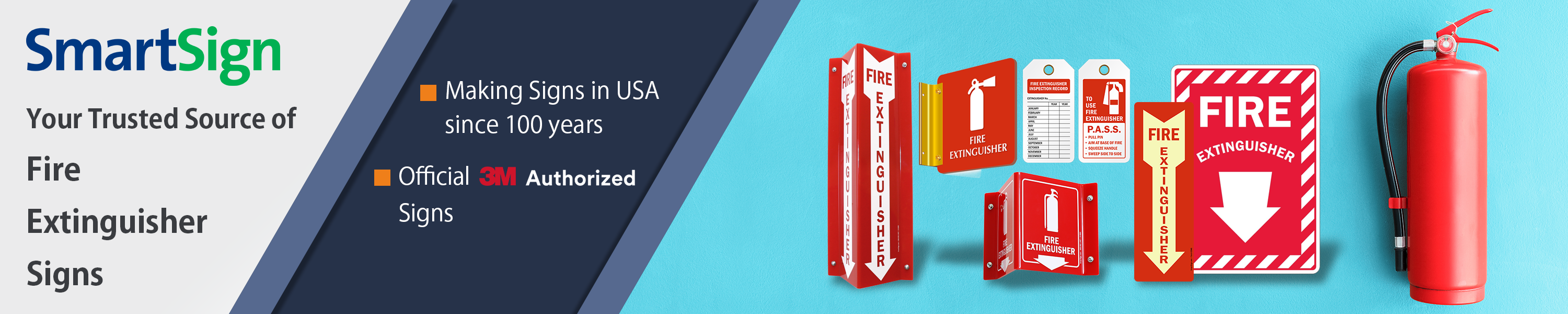 Amazon.com: SmartSign: Best Selling Fire Extinguisher Signs