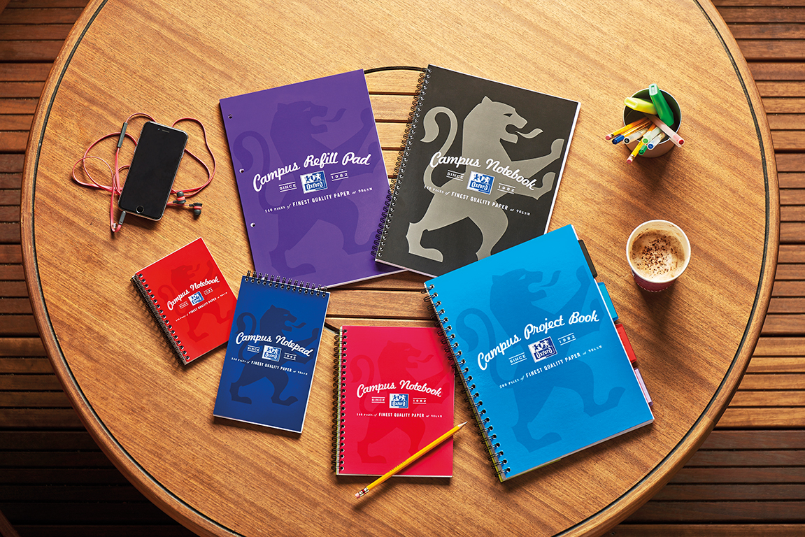 Amazon.co.uk: Oxford Campus Notebooks: Wirebound Notebooks