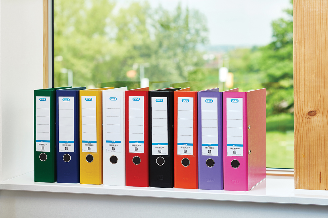 Amazon.co.uk: Elba: Plastic Lever Arch Files