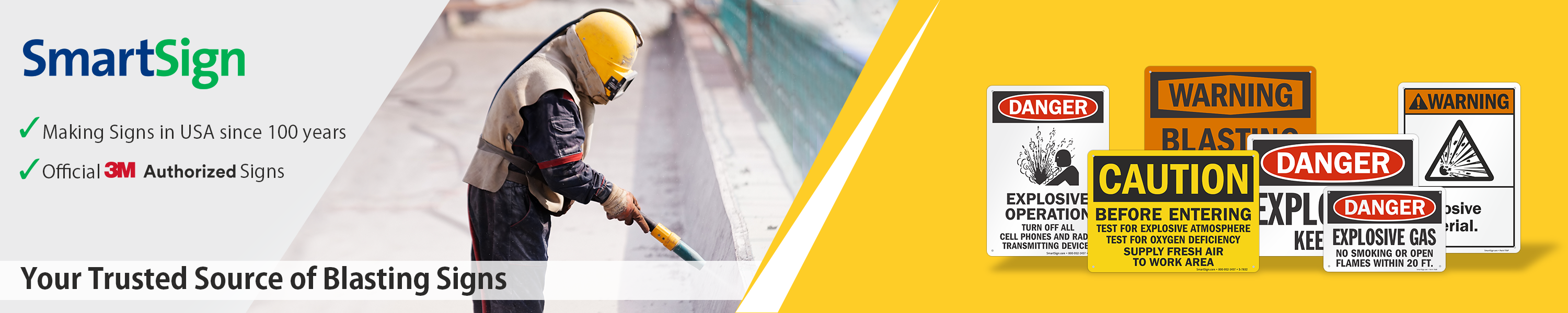 Amazon.com: SmartSign: Blasting Signs