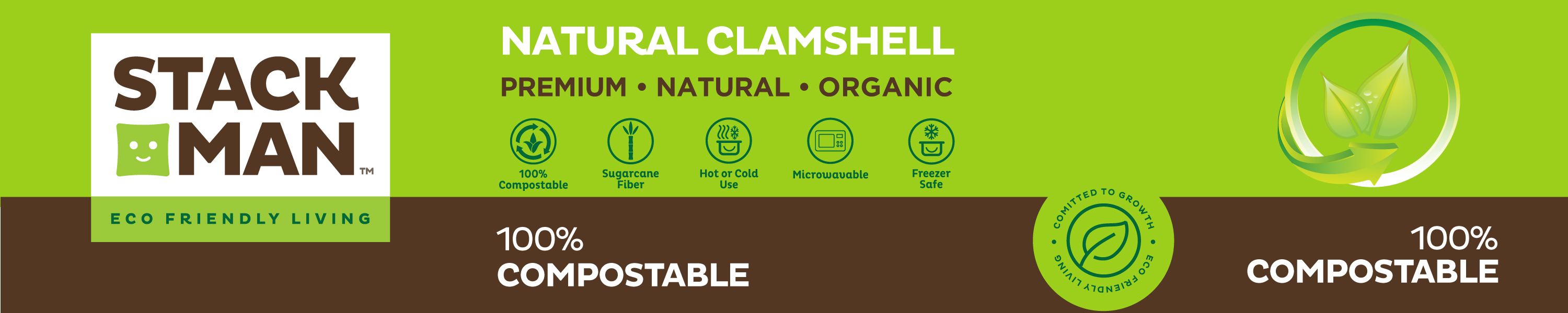 Amazon.com: Stack Man: Compostable Containers