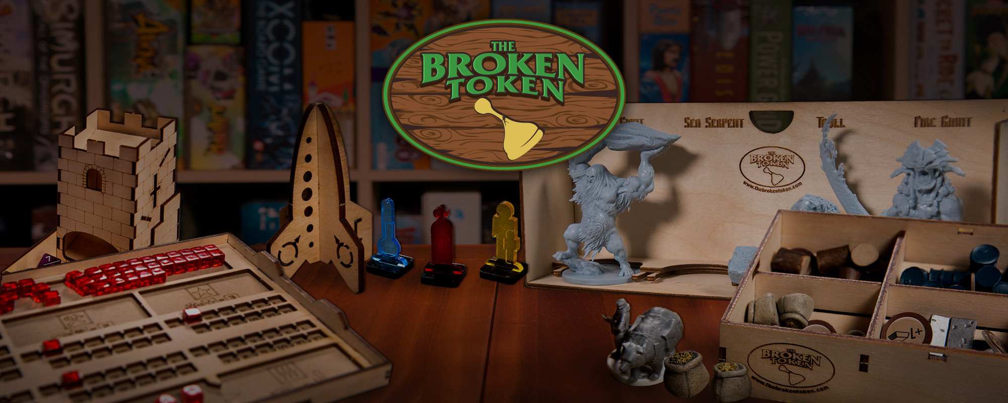 Amazon.com: The Broken Token: Game Organization