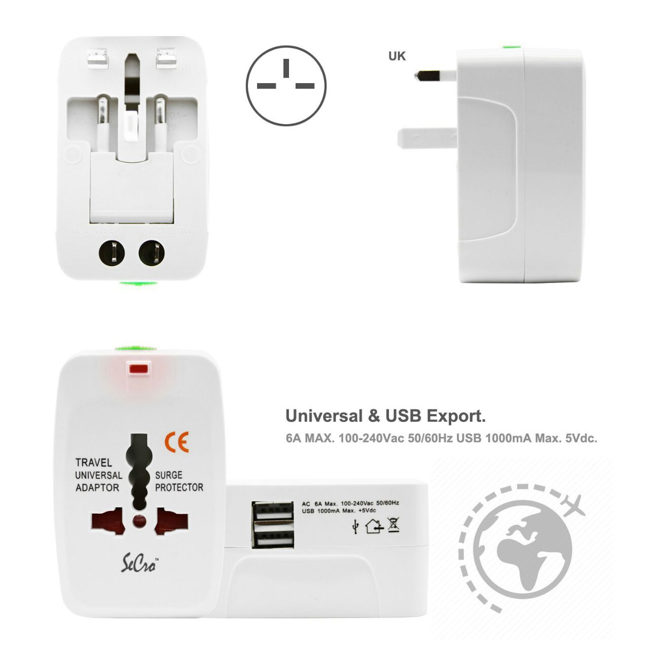 Amazon.in: SeCro: Adapters