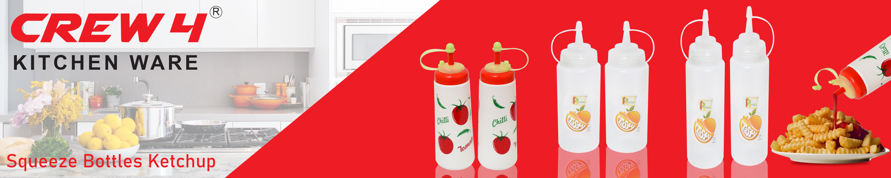 Amazon.in: CREW4: Ketchup/Sauce Bottles